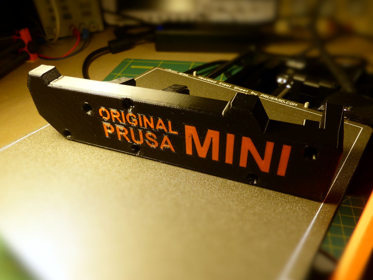 Prusa Mini 2 Color R7 Front Plate by Area51 | Download free STL model ...