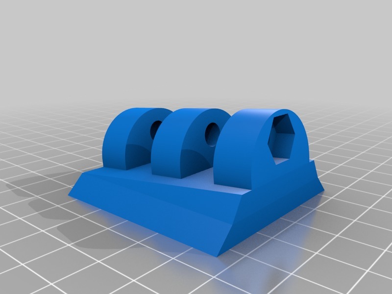 Tilted monitor wall mount rotation - vesa 100x100 by froetz | Download ...