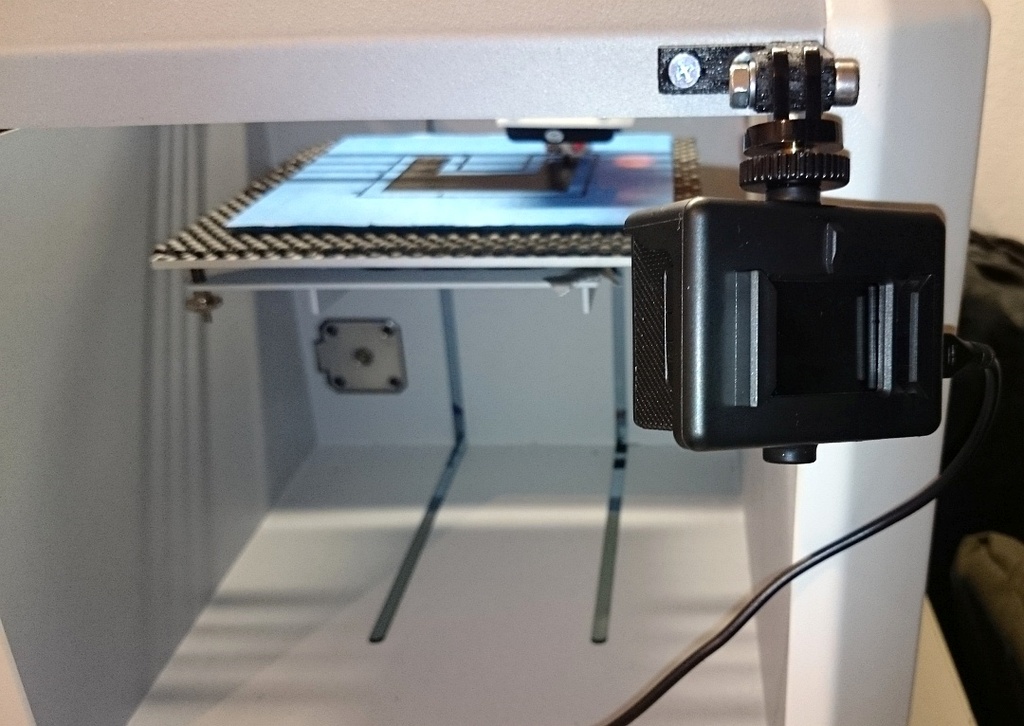 GoPro/SJ4000 mount for German Reprap NEO 3D-Printer by froetz ...