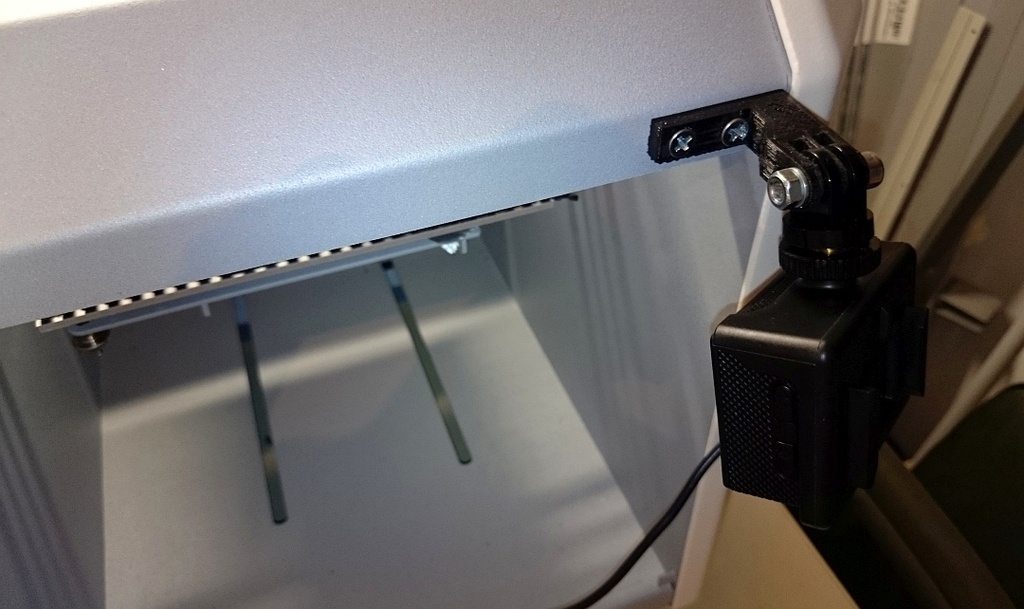 GoPro/SJ4000 mount for German Reprap NEO 3D-Printer by froetz ...