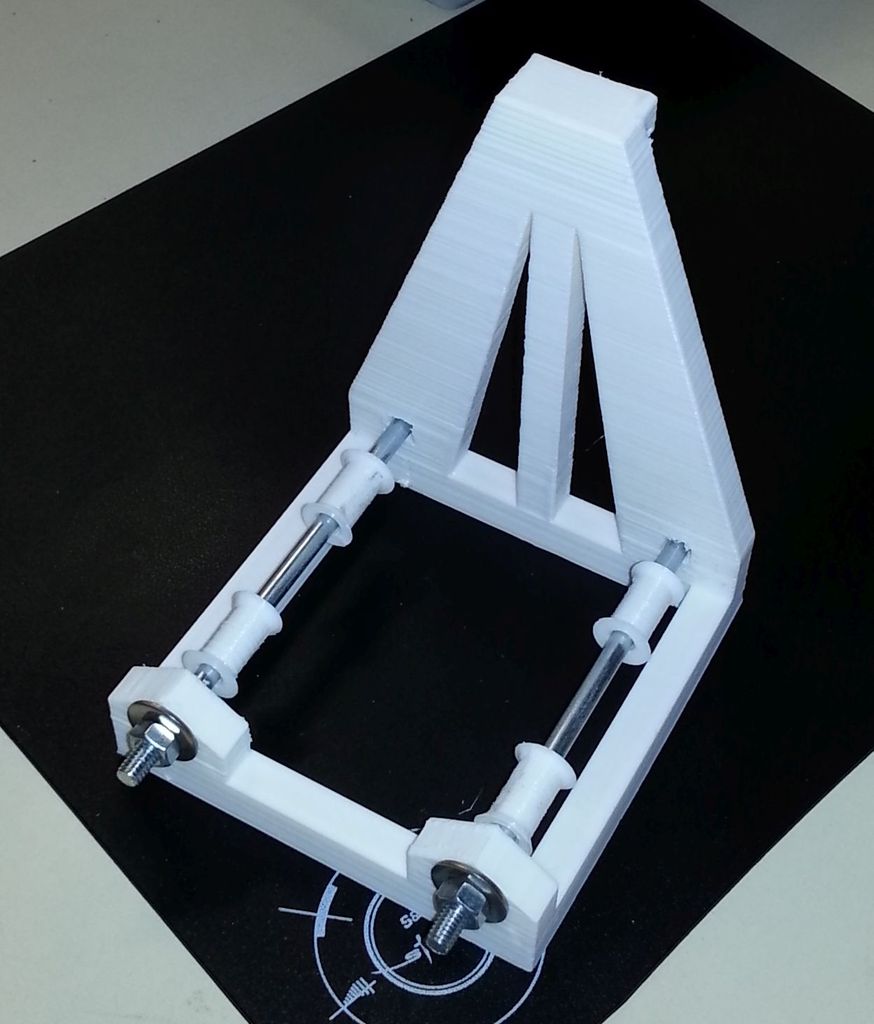 Filament Spool Holder for German RepRap NEO by froetz | Download free ...