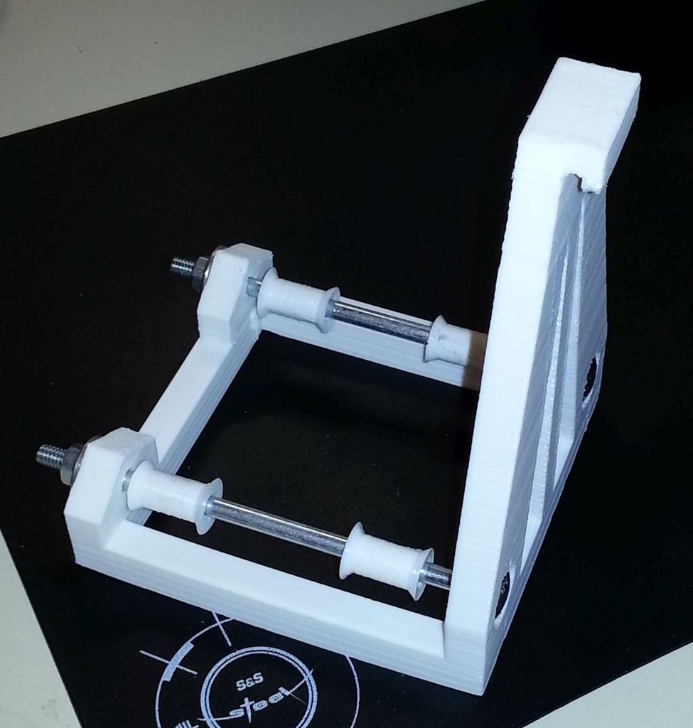 Filament Spool Holder for German RepRap NEO by froetz | Download free ...