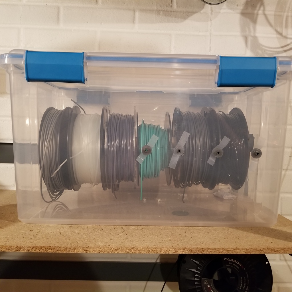Filament Storage Box - CHEAP by RustyNutsDesigns | Download free STL ...