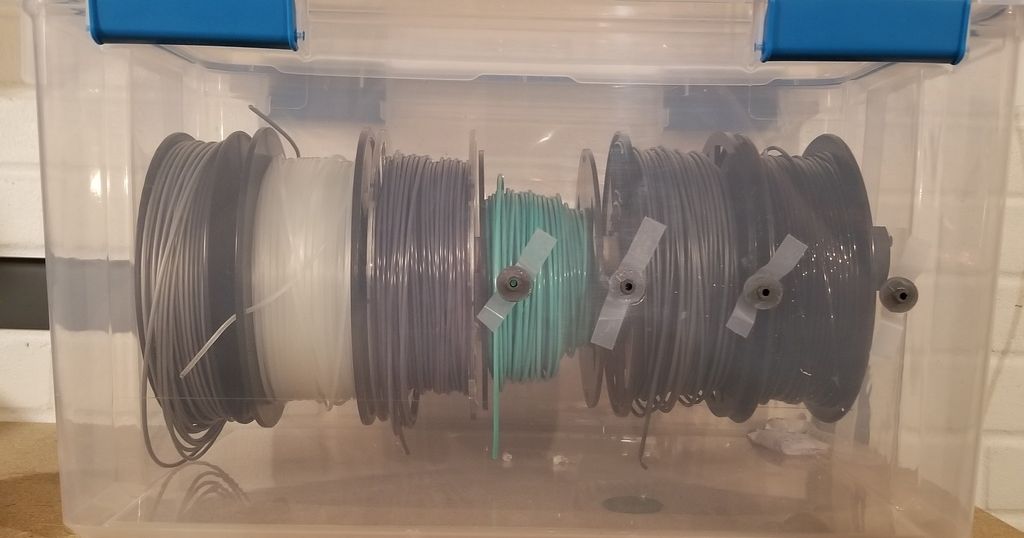 Filament Storage Box - CHEAP by RustyNutsDesigns | Download free STL ...