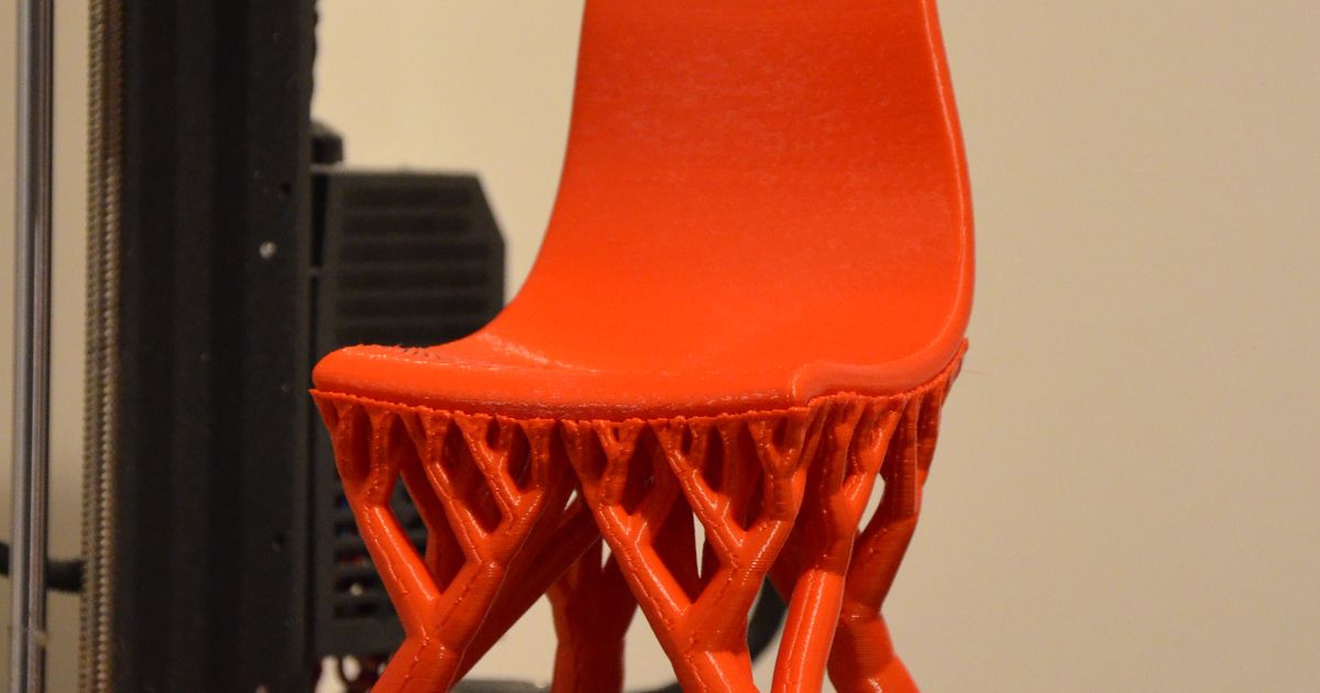 Organic Support Chair por linusseibert | Descargar modelo STL gratuito ...