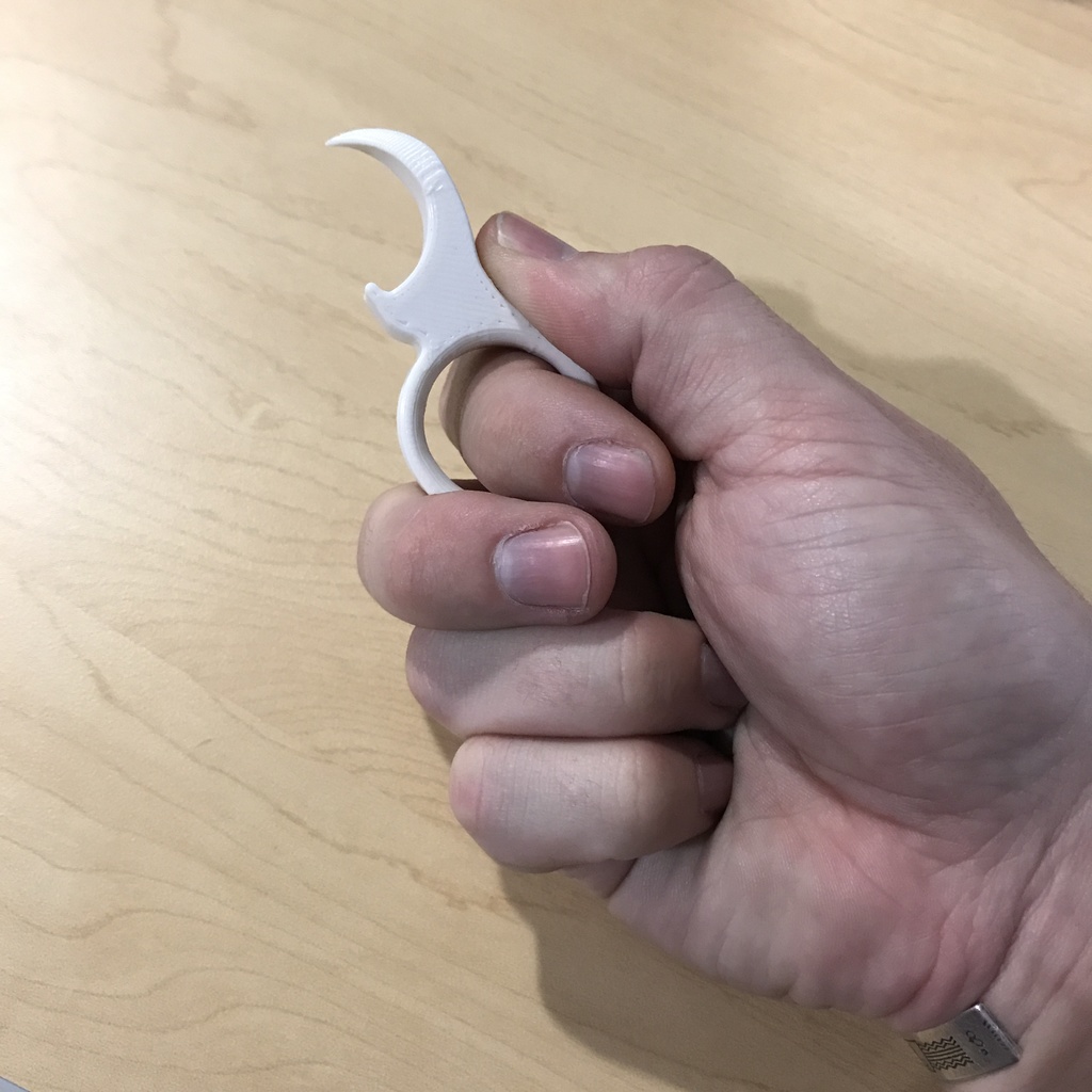 Shotgun Beer Thumb Key by Kacey3 | Download free STL model | Printables.com