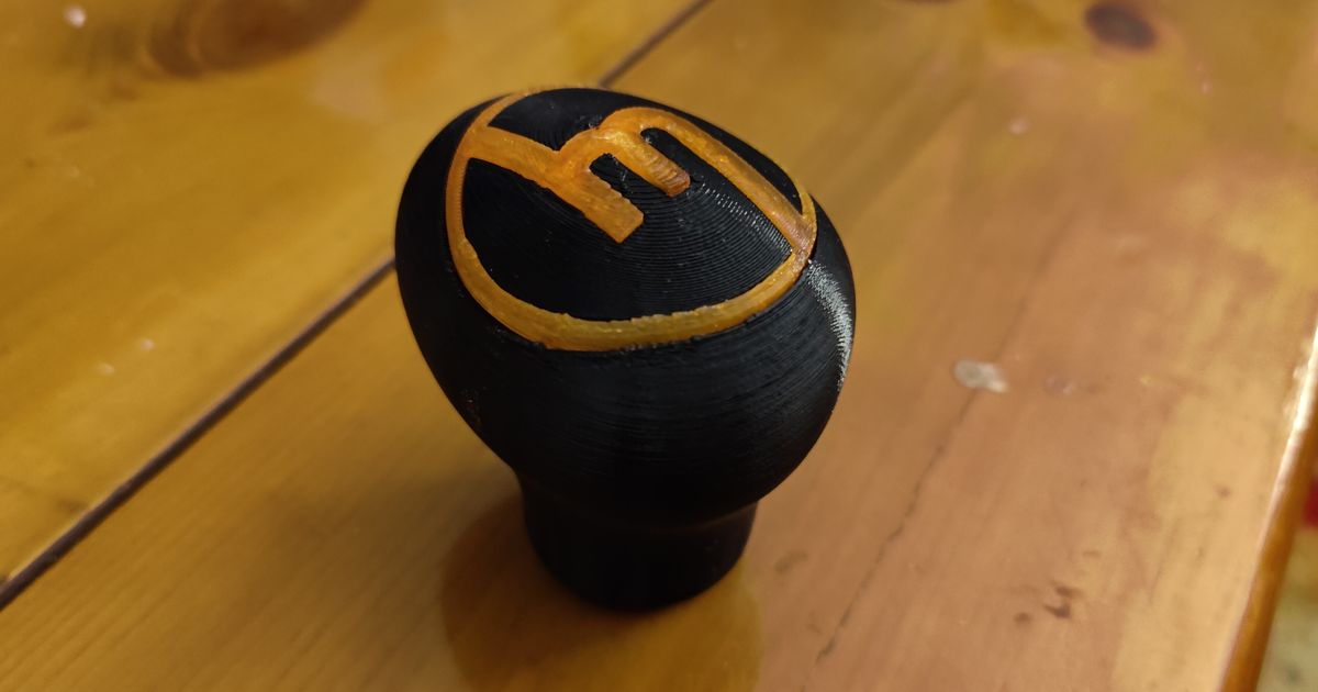 NC1 Miata Shift Knob ('59 Logo) by SamDu | Download free STL model ...