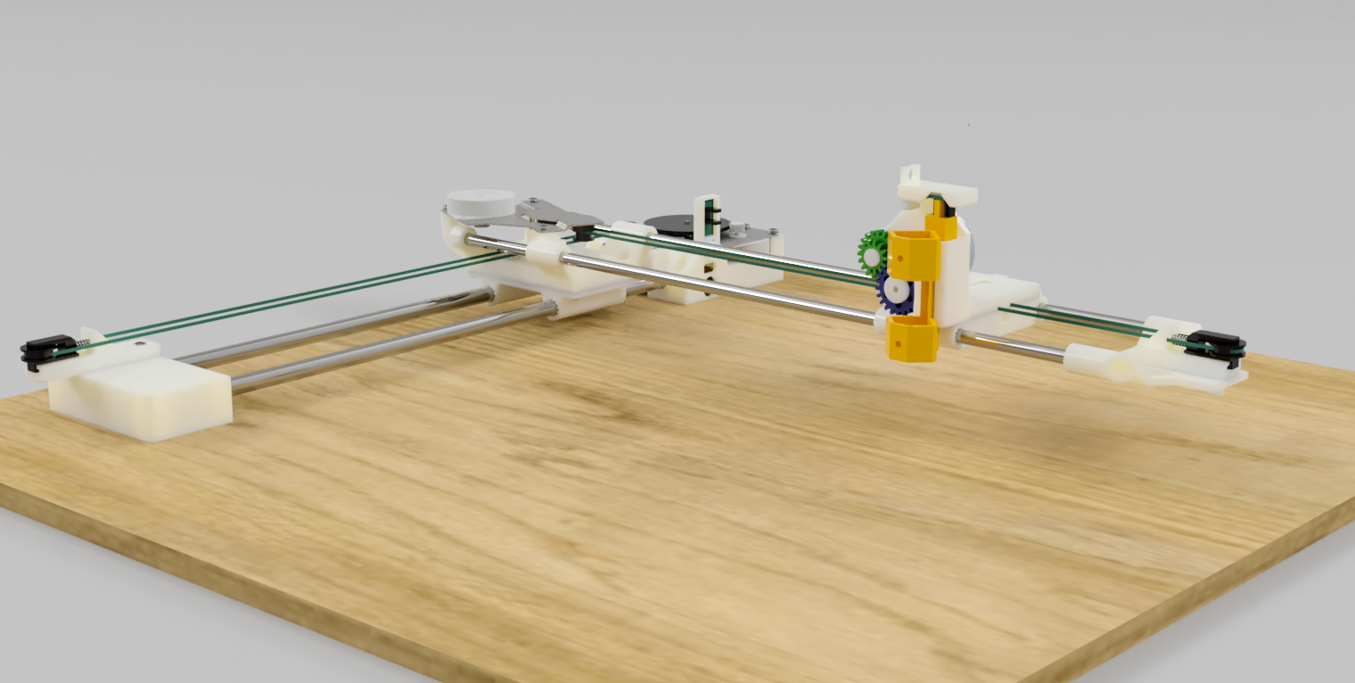 Free pen plotter from abandoned inkjet printers by jasonwinfieldnz ...