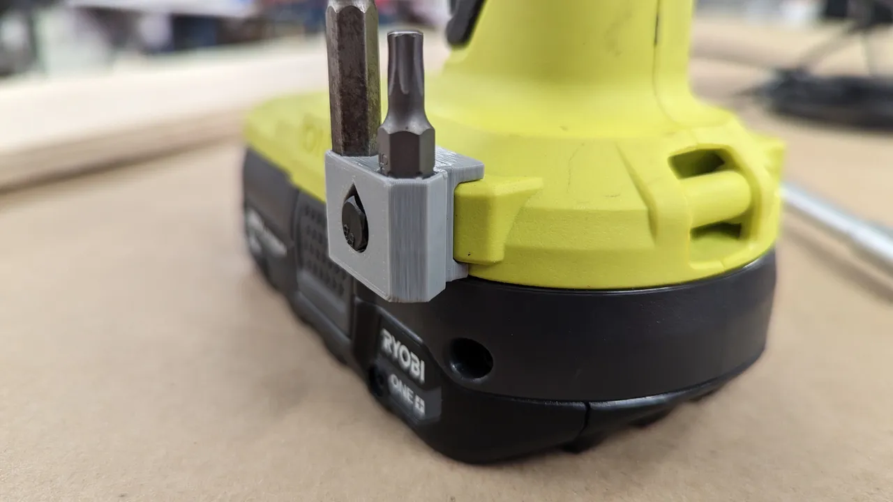 The Best Ryobi Bit Holder by Ty10y | Download free STL model ...
