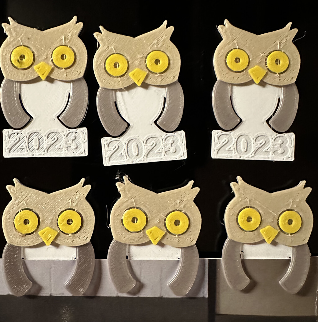 Owl Paperclips by David Leppik | Download free STL model | Printables.com