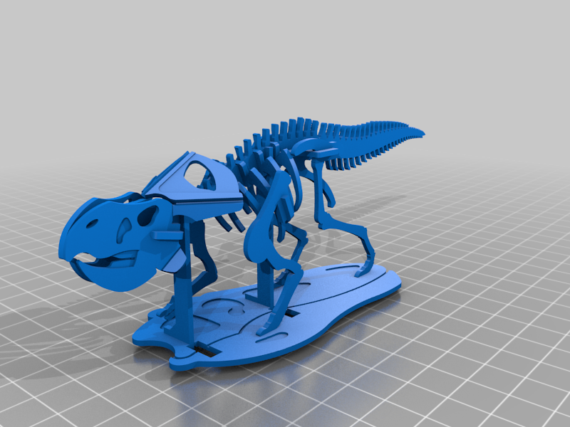 3Dino Puzzle Museum DX Set Vol.2 by STAG_B | Download free STL model ...