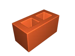 Cinder block by MrGlass | Download free STL model | Printables.com