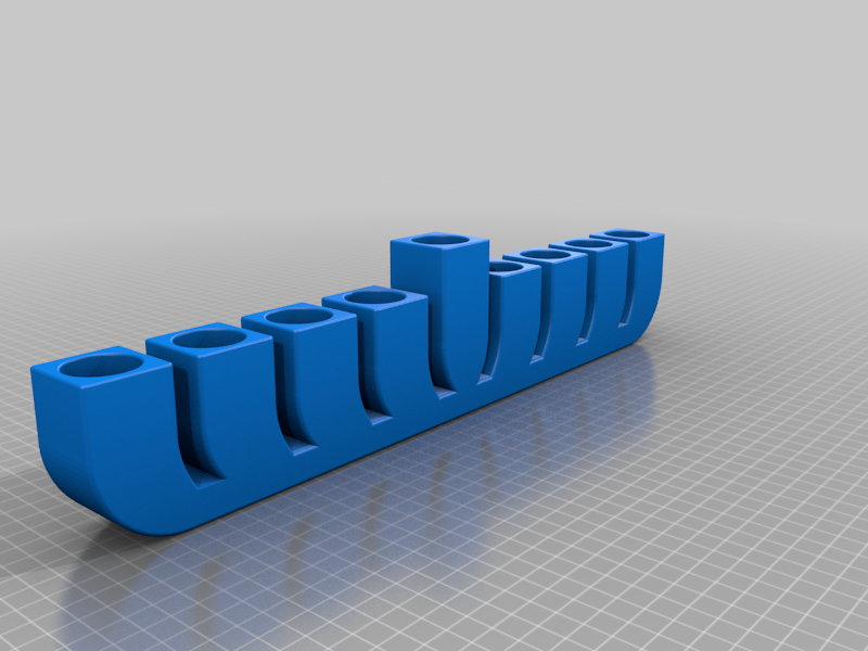 Chanukah Menorah Playset by MrGlass | Download free STL model ...