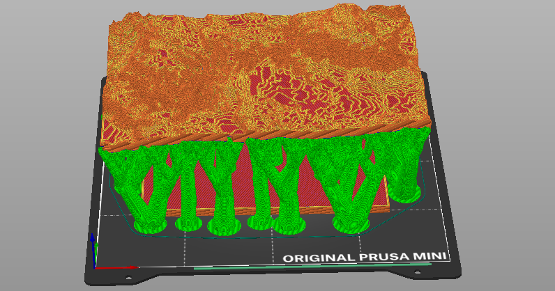 Floating Topographical Grand Canyon Map by HungAsAHamster | Download ...