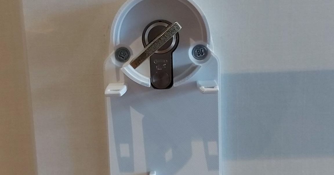 Base for Nuki 3 Pro by Miysis | Download free STL model | Printables.com