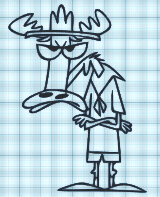 lumpus - camp lazlo - wall art by Ogama Industries | Download free STL ...