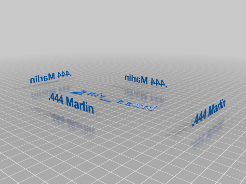 .444 Marlin Stacking Loading Block by brass_ring | Download free STL ...
