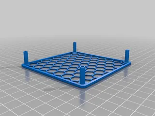 M0PLK middle insulator for ladder line by DK1MI | Download free STL ...