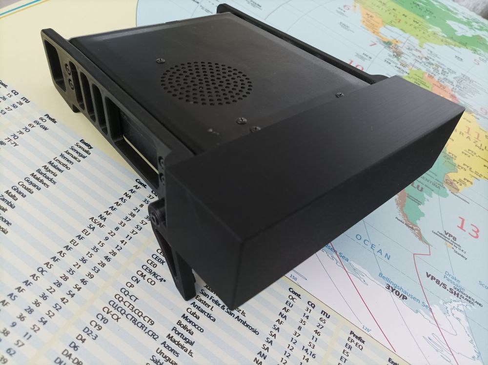 FT817 FT818 YAESU Cap for Side Rails by DK1MI | Download free STL model ...