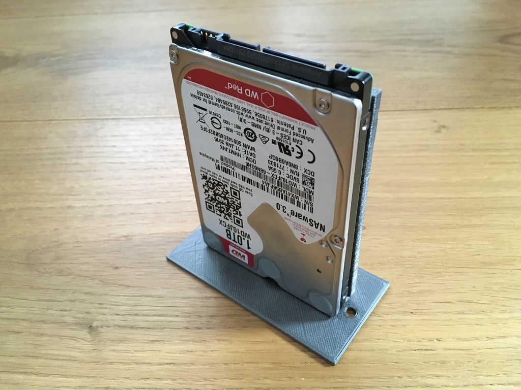 HDD/SSD 2HE Rack Module Mount Plate by DK1MI | Download free STL model ...