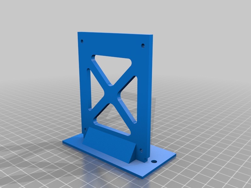 HDD/SSD 2HE Rack Module Mount Plate by DK1MI | Download free STL model ...