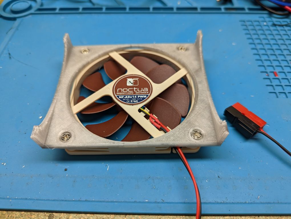 Hardrock-50 92mm Fan Mount by DK1MI | Download free STL model ...