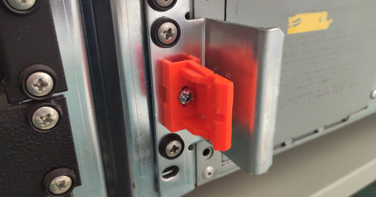 APC UPS front panel clip replacement by copycat | Download free STL ...