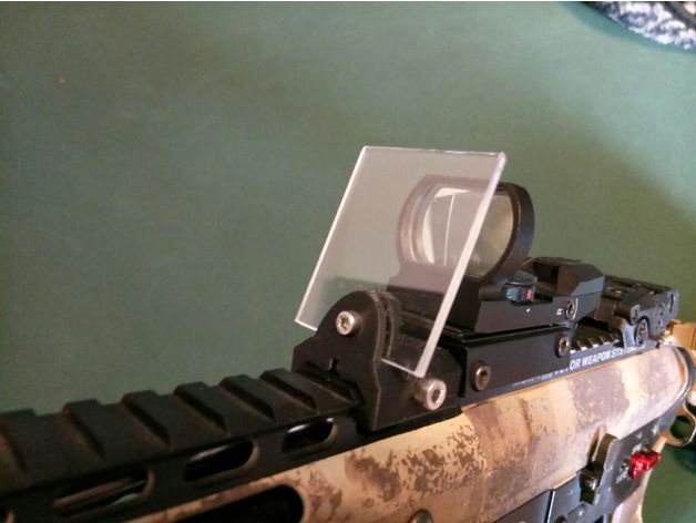 LWC Airsoft Optics protector Savesight by LWC | Download free STL model ...