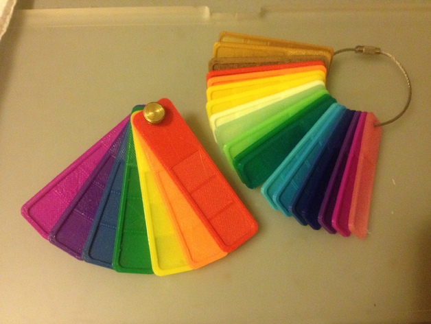 Filament color Test (Reupload) by Nick | Download free STL model ...