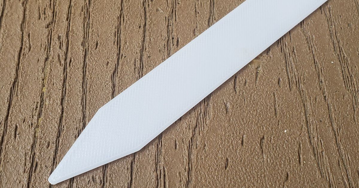 Basic Plant Stake by Eric | Download free STL model | Printables.com