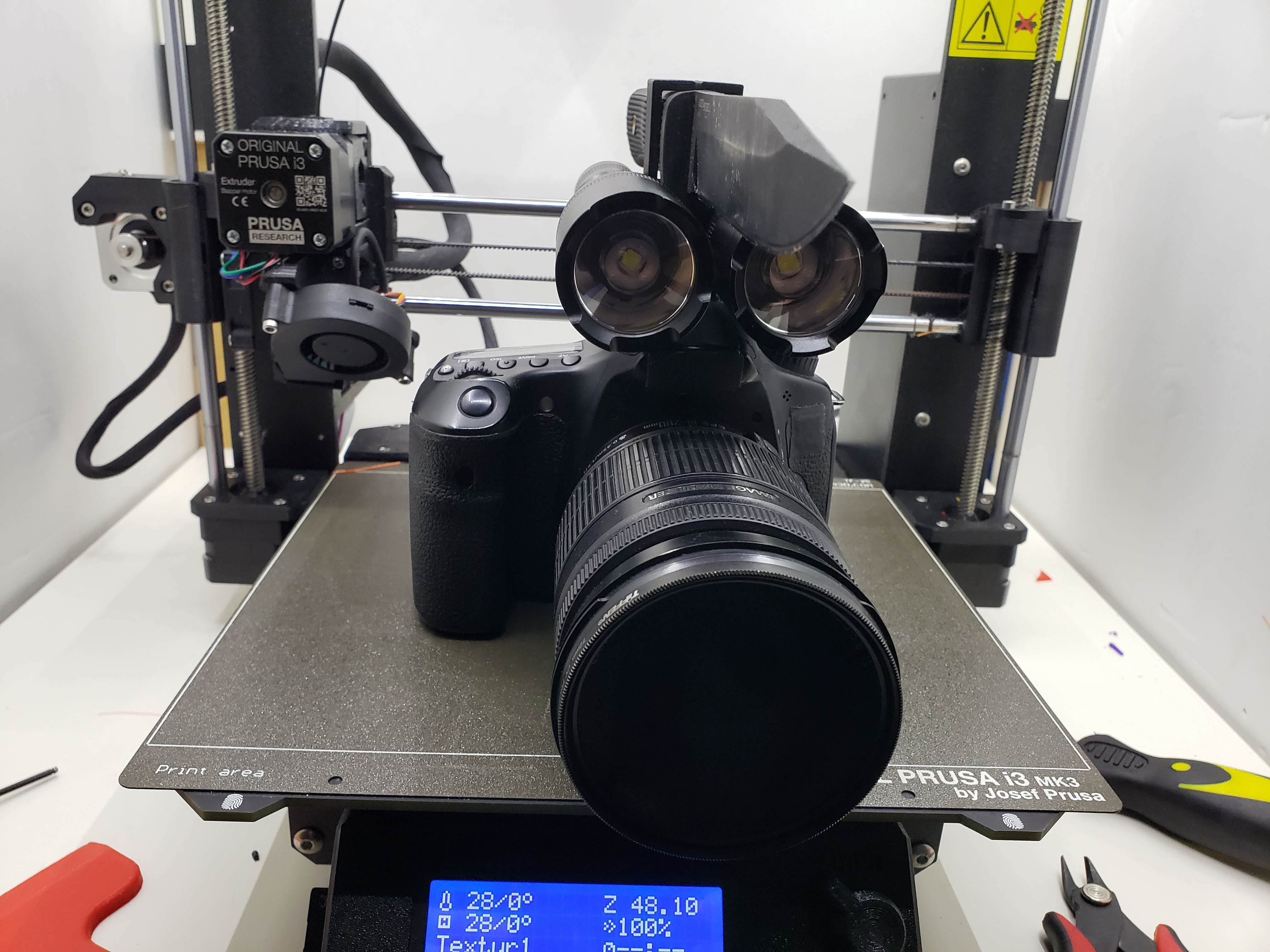 Camera Knife and Flashlight mount by Eric | Download free STL model ...