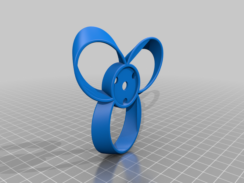 Toroidal Blade For Desk Fan by Owen Grubb | Download free STL model ...