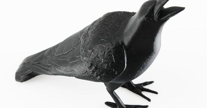 Support Free Crow von Evavoo | Kostenloses STL-Modell herunterladen ...