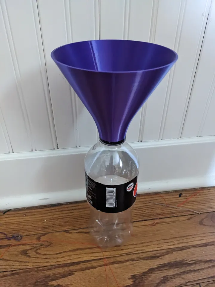 Funnel for Soda Bottle by Fantastic Plastic Person | Download free STL ...