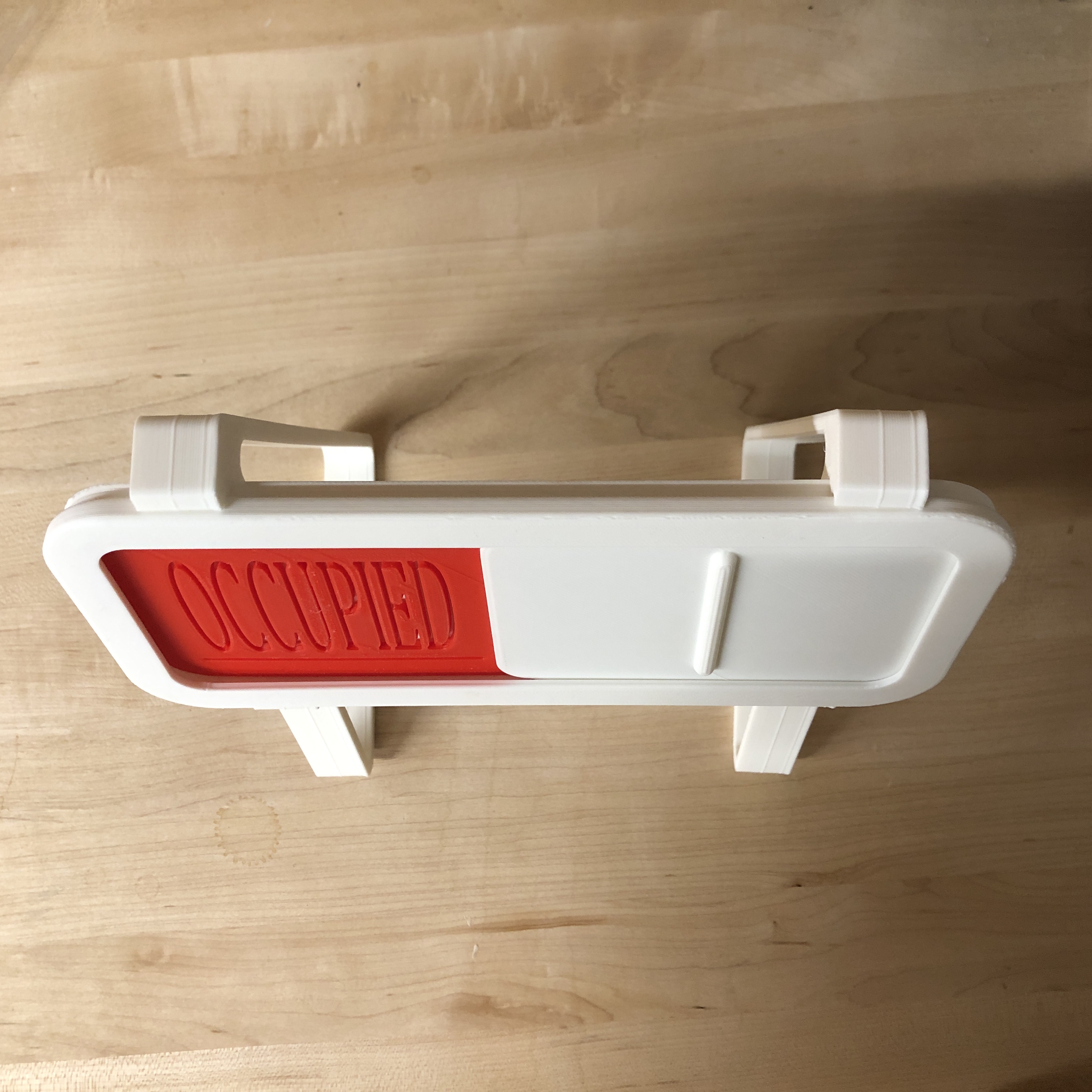 Bathroom Slider [Vacant-Occupied Sign] by annieuu | Download free STL ...