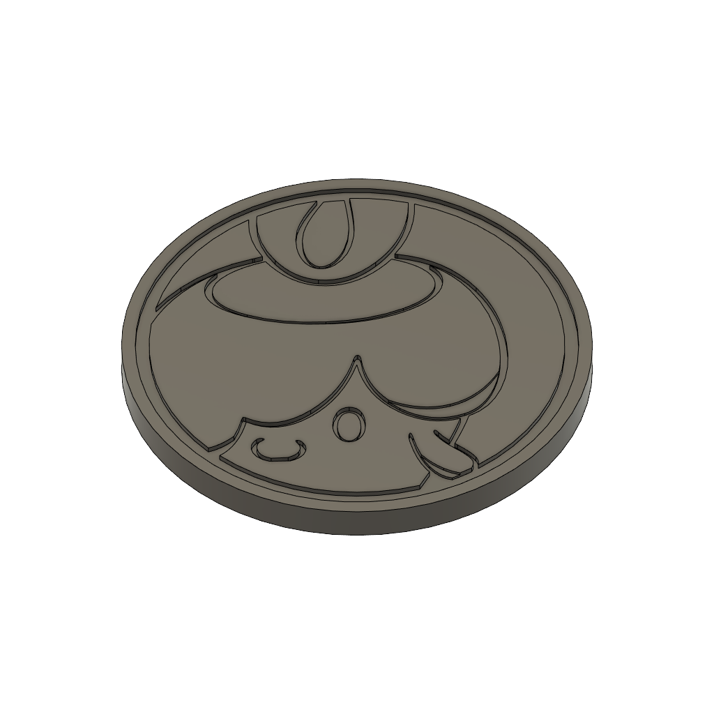 Litwick Community Day coin by sowiszcze | Download free STL model ...