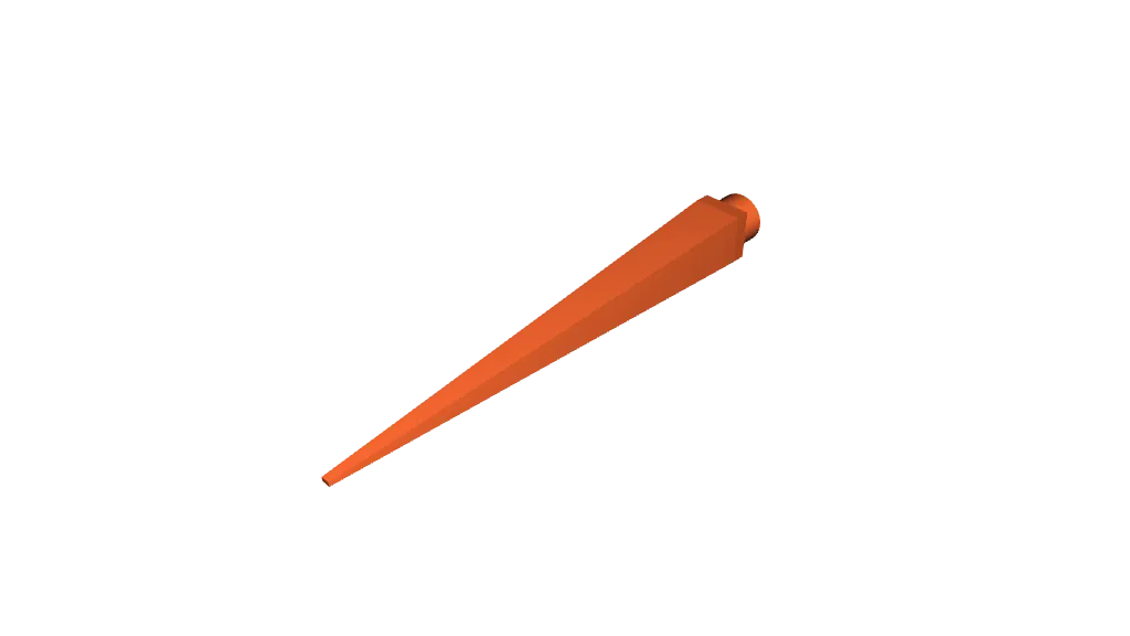 Strawberry Support Spike by KobraC0mmander | Download free STL model ...
