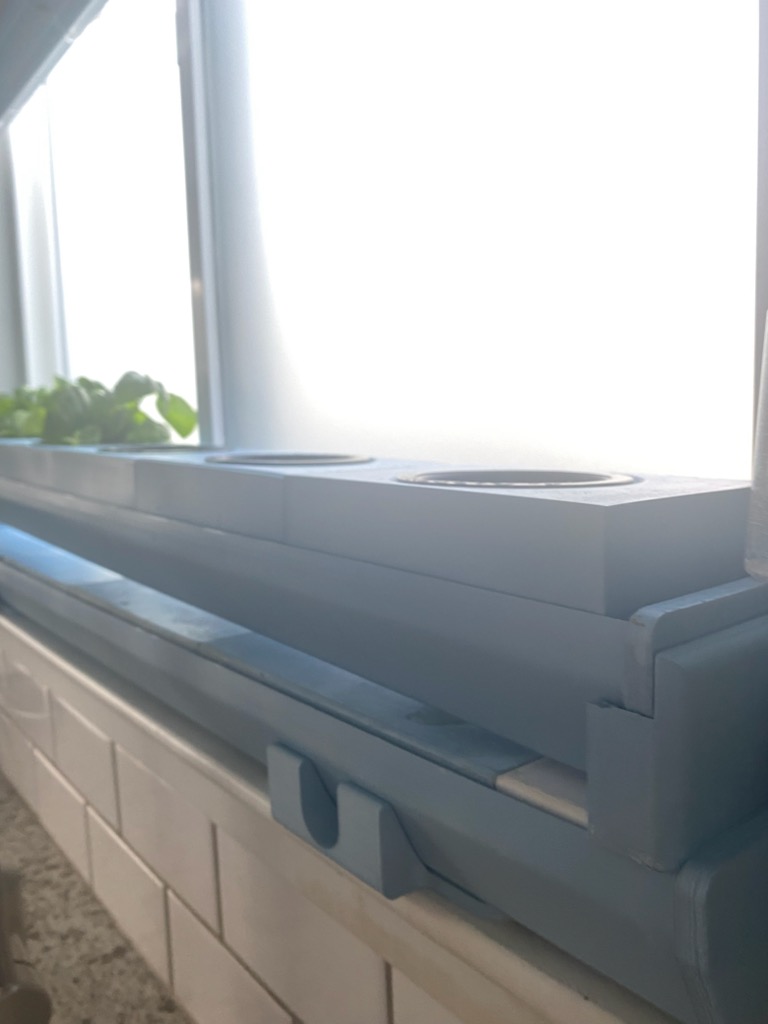 Windowsill Mini NFT Hydoponic System by KG | Download free STL model ...