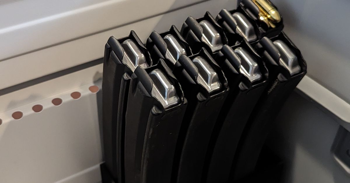 MP5 Magazine storage with magnetic base par gbirk | Téléchargez ...