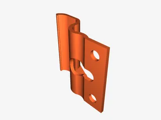 Vinyl Siding Clip with Keyhole by Ravi | Download free STL model ...