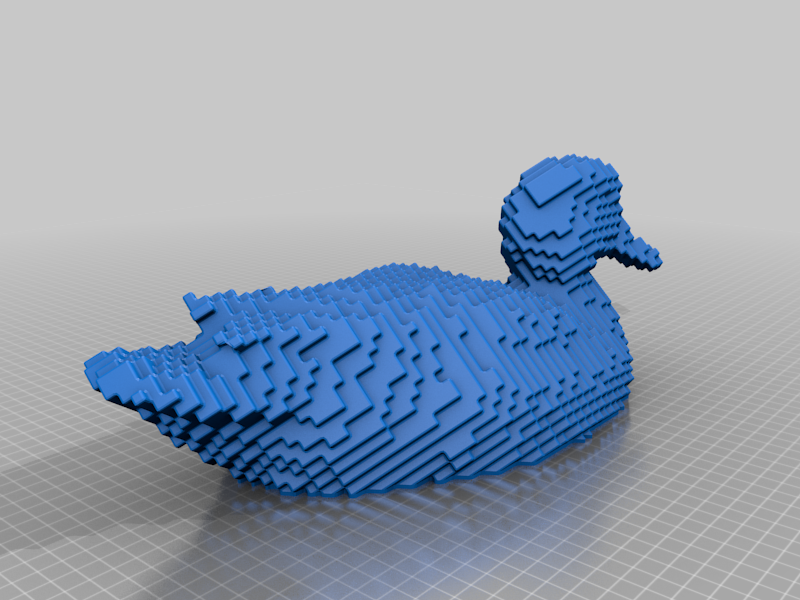 Pixel Duck by Inside Jay's Skull | Download free STL model | Printables.com
