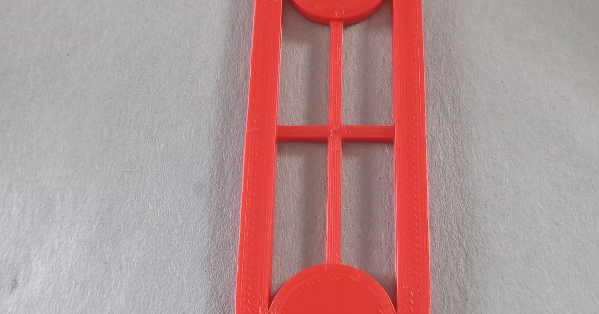 regalo baby gate mounting template spacer by bgreen | Download free STL ...