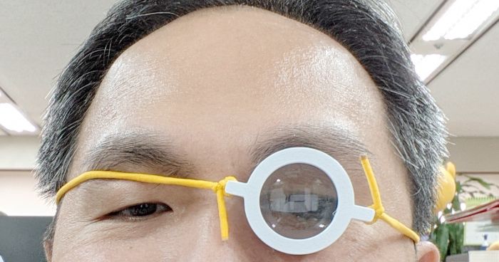 Google Cardboard eyeloupe by Jeremy Wang | Download free STL model ...