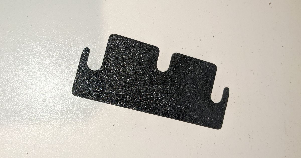 Slip in Door Hinge Shim - 3-1/2" Radius Corner - 3 Screw Hinges by MSB ...