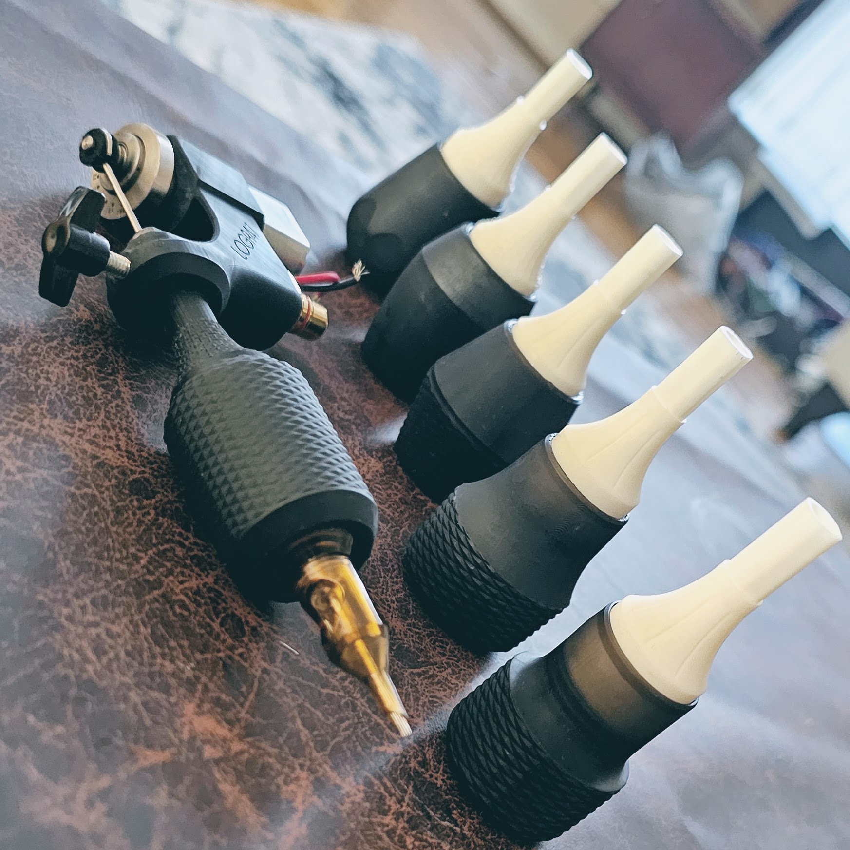 Tattoo machine adjustable cartridge grip by Logr47 | Download free STL ...