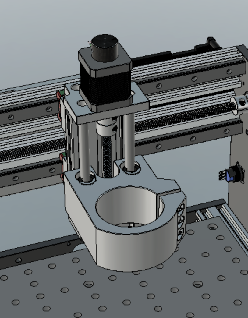 Makita RT0701 bracket for Genmitsu CNC 3020 by treyd | Download free ...