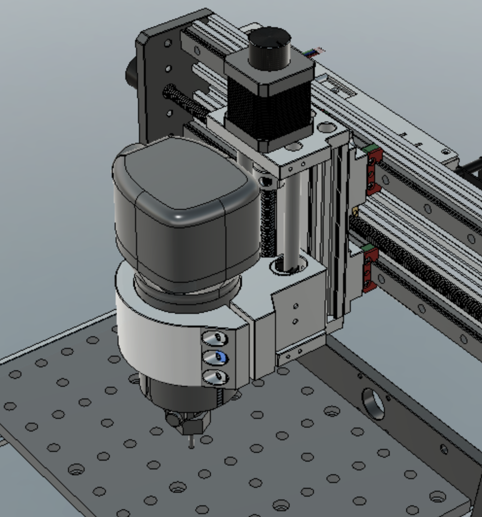 Makita RT0701 bracket for Genmitsu CNC 3020 by treyd | Download free ...