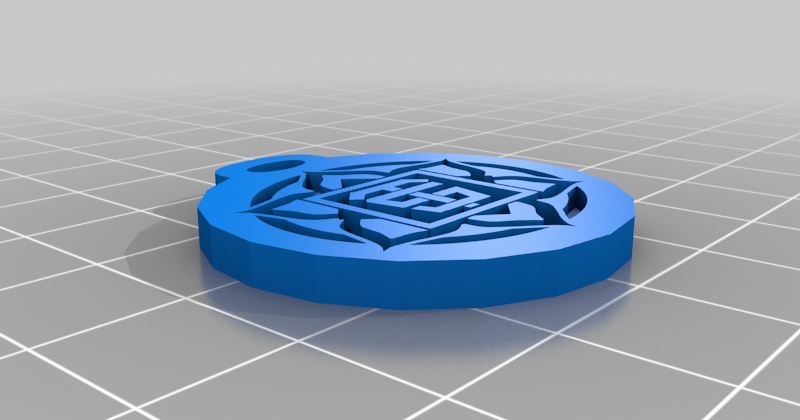 TSA zipper pull / keychain by Dev_JS | Download free STL model ...