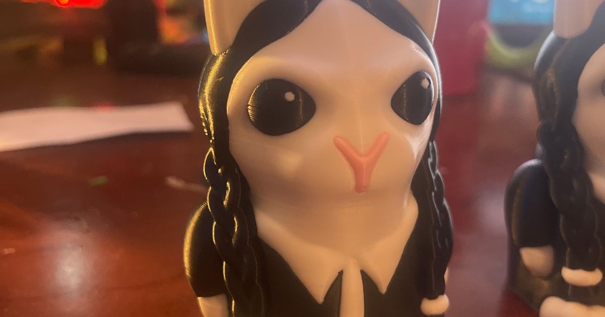 Bunny Wednesday by KnowKontrol | Download free STL model | Printables.com