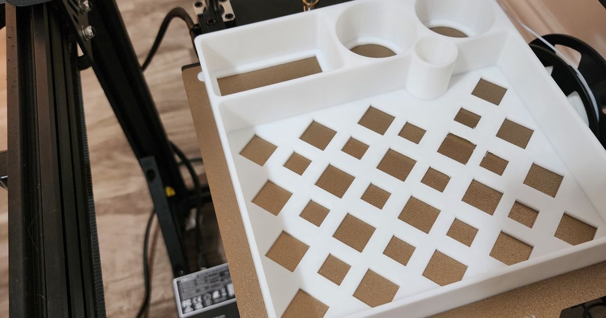 Organizing Tray by DamiRahman | Download free STL model | Printables.com